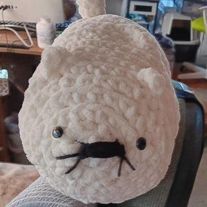 Toys | Hand Crochet Cat Loaf With Chunky Soft Yarn He Is Squishy And ...